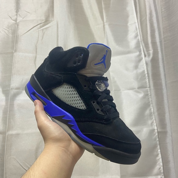 Jordan | Shoes | Jordan Racer Blue 5s Size 85m Used Fair | Poshmark